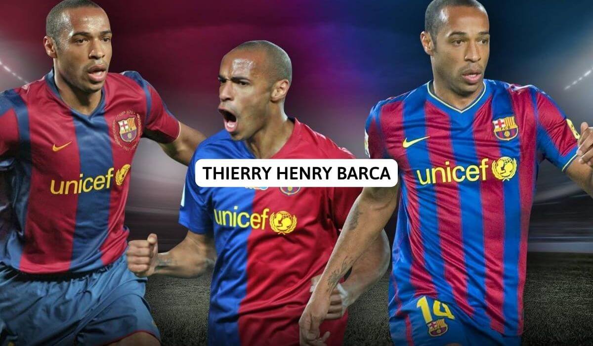 Thierry Henry Barca - Thiên tài “nhảy múa” với quả bóng